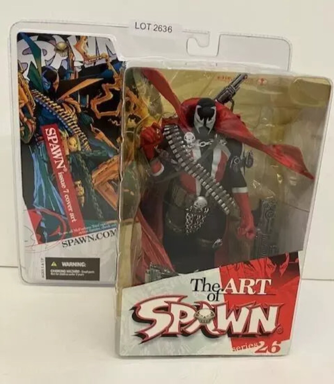 2004 Mcfarlane the Art of Spawn Series 26 Spawn Figure Issue 7 Cover ...