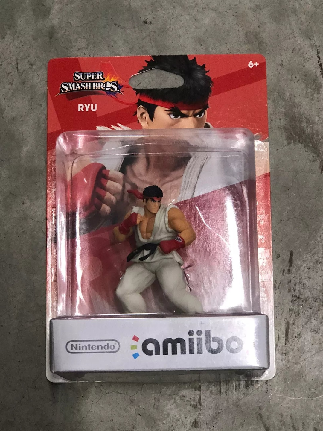 Super Smash Bros Ultimate RYU Amiibo Nintendo Switch Wii U Factory ...