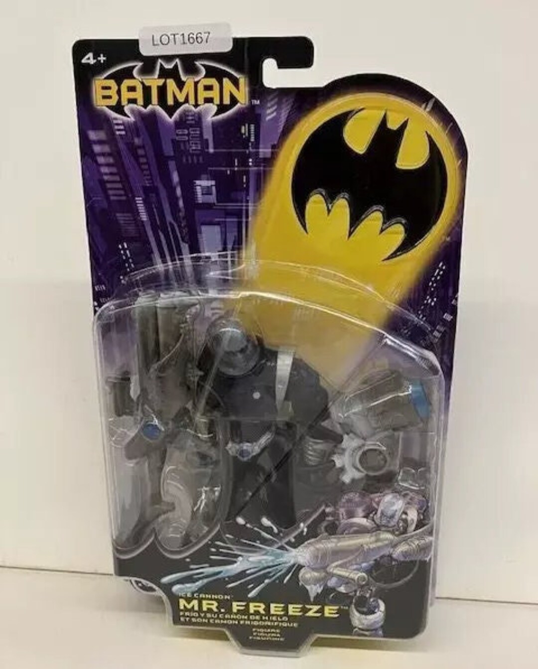 Mattel DC /batman/ice Cannon Mr. Freeze Figure/ice Cannon/swivel Head ...