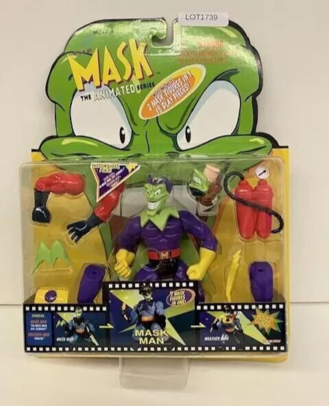 Toy Island the Mask/the Animated Series/mask Man/weather Man-15 Play ...