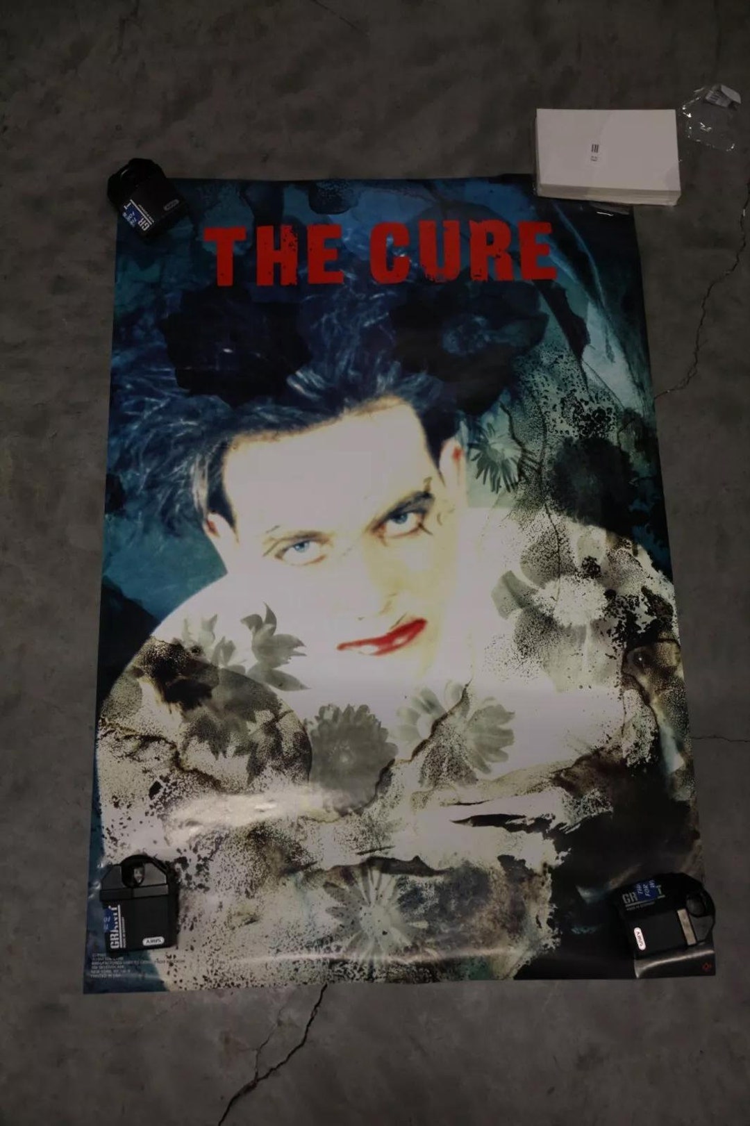 1989 Original Vintage the Cure Poster BROCKUM CUP005 Authentic NEW ...