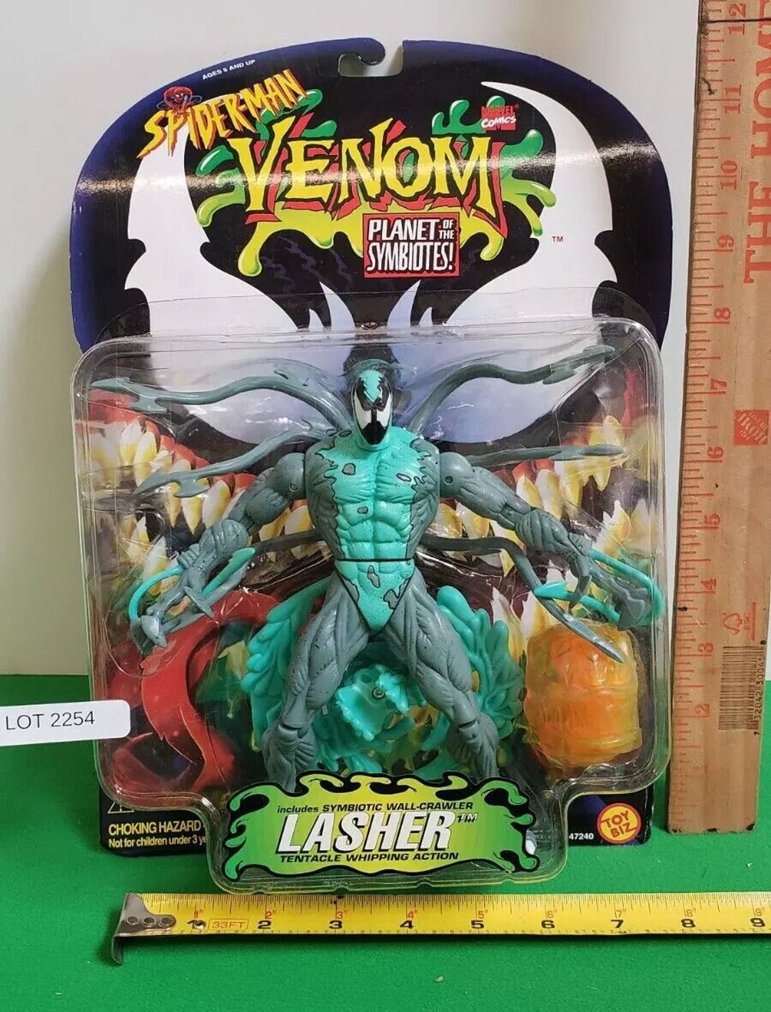 1996 Toy Biz Spiderman Venom Planet of the Symbiotes Lasher - Etsy