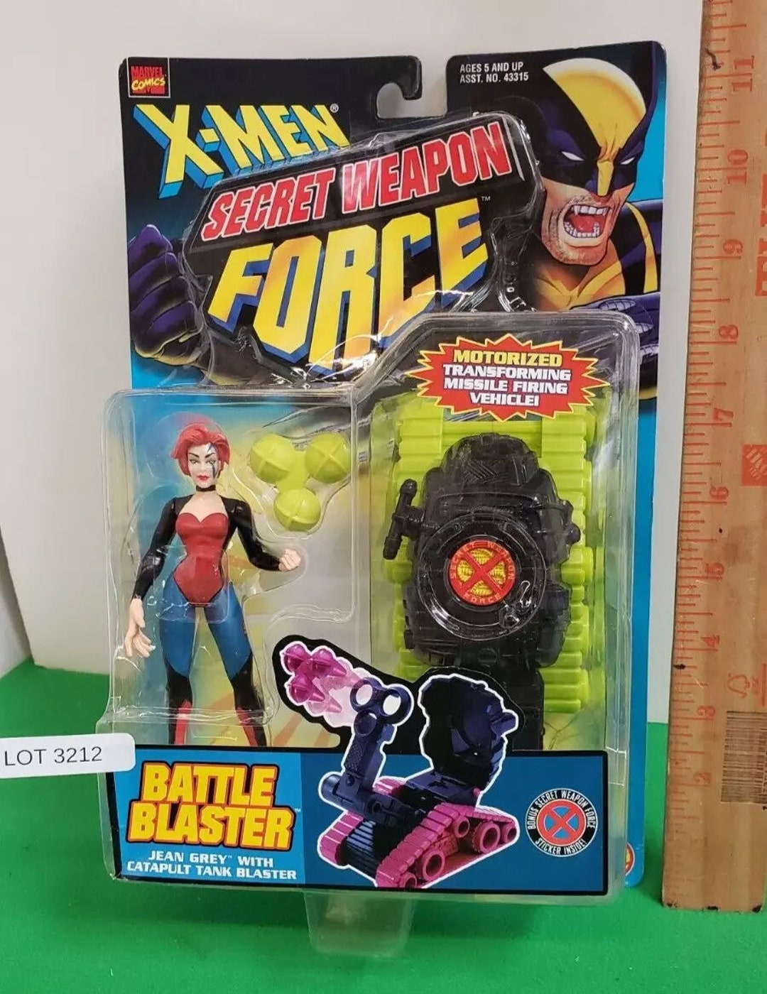X-men Secret Weapon Force Jean Grey Battle Blaster Action Figure Toybiz ...