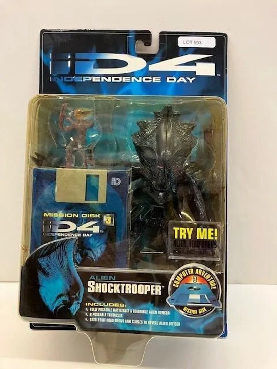Trendmasters ID4 Independence Day Alien Shocktrooper Year 1996 - Etsy