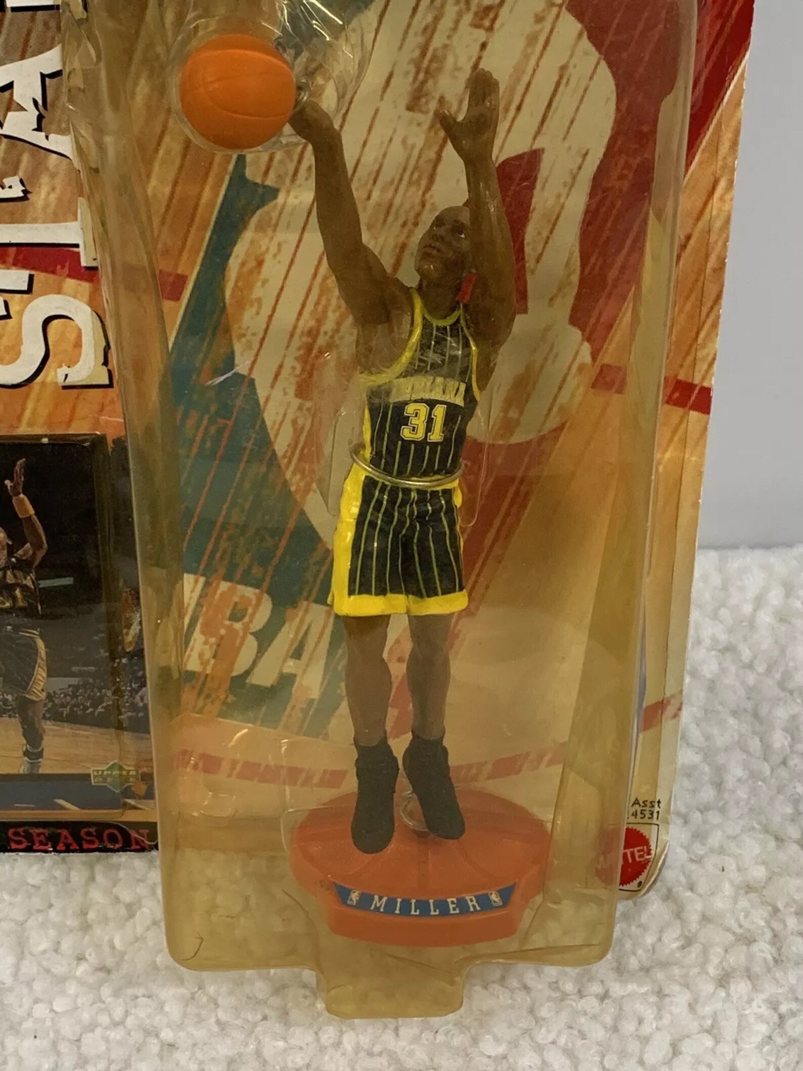 1999-00 Reggie Miller Mattel NBA Superstars 99-00 Indiana Pacers NIB - Etsy