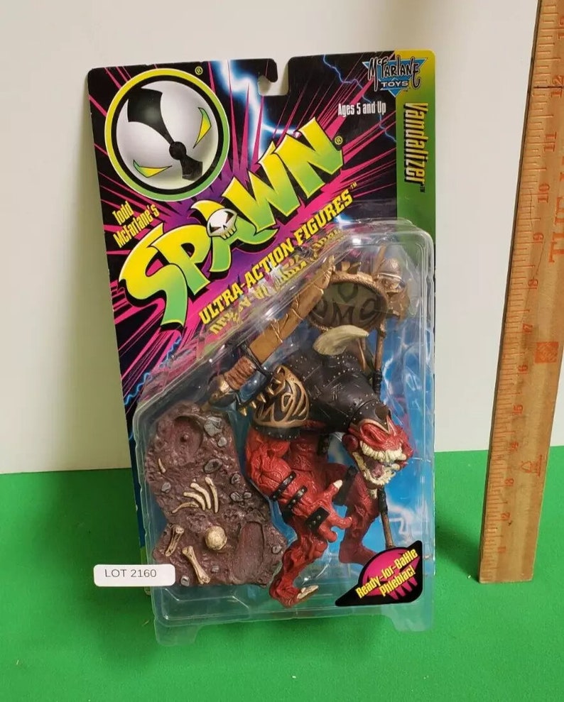 1996 Mcfarlane Spawn Ultra-action Figures Vandalizer Red Variant - Etsy