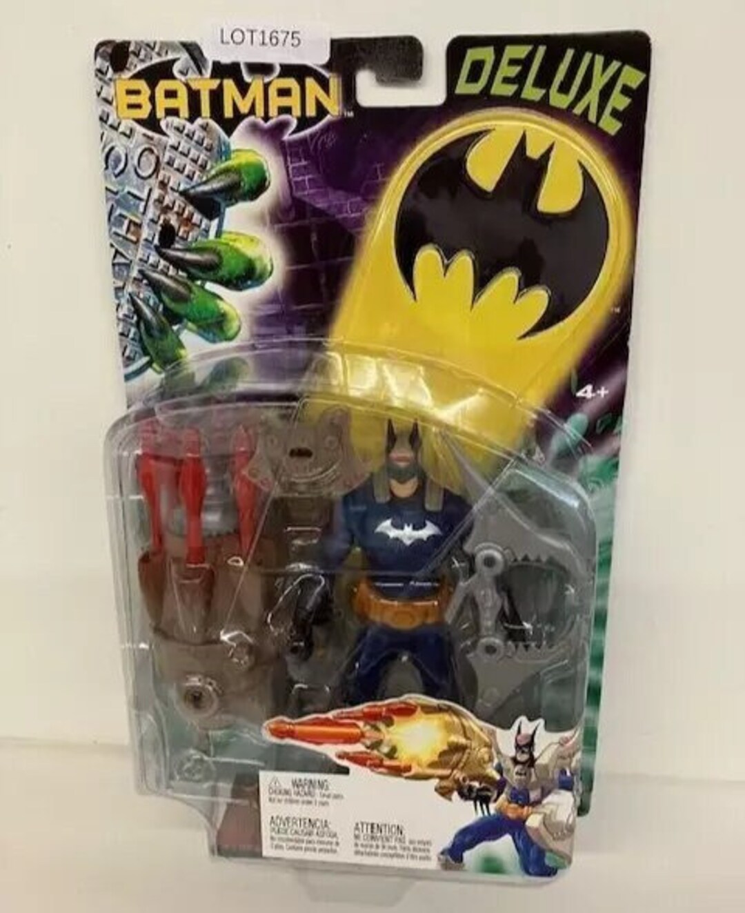 Mattel DC Batman Deluxe, Drill Cannon, Battle Wings, Missiles, Claw ...