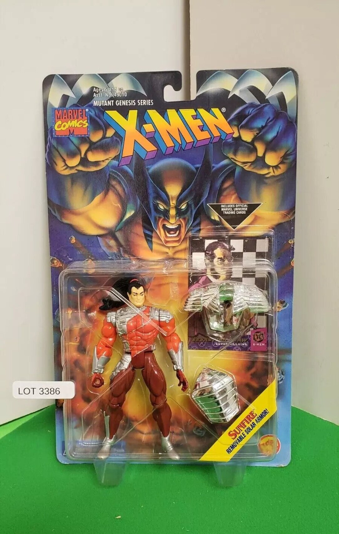 New Vintage 1995 TOYBIZ MARVEL X-MEN Mutant Genesis Sunfire Figure ...
