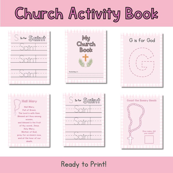 Church Book - Etsy