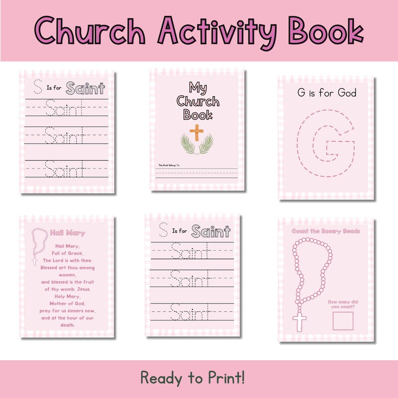 Church Book - Etsy