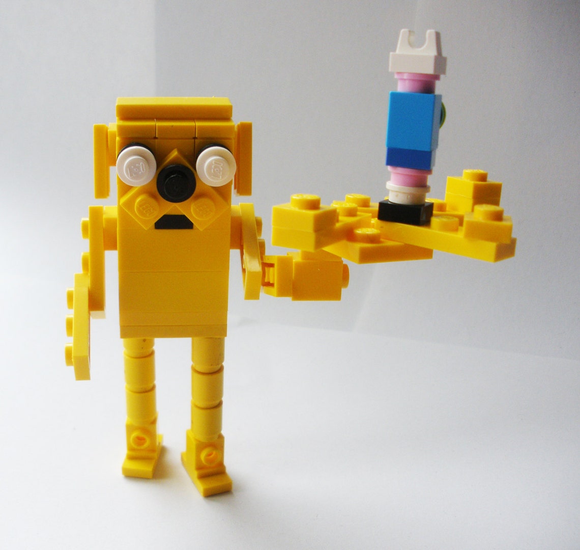 Jake the Dog and Finn the Human, Adventure Time Inspired LEGO Creation ...