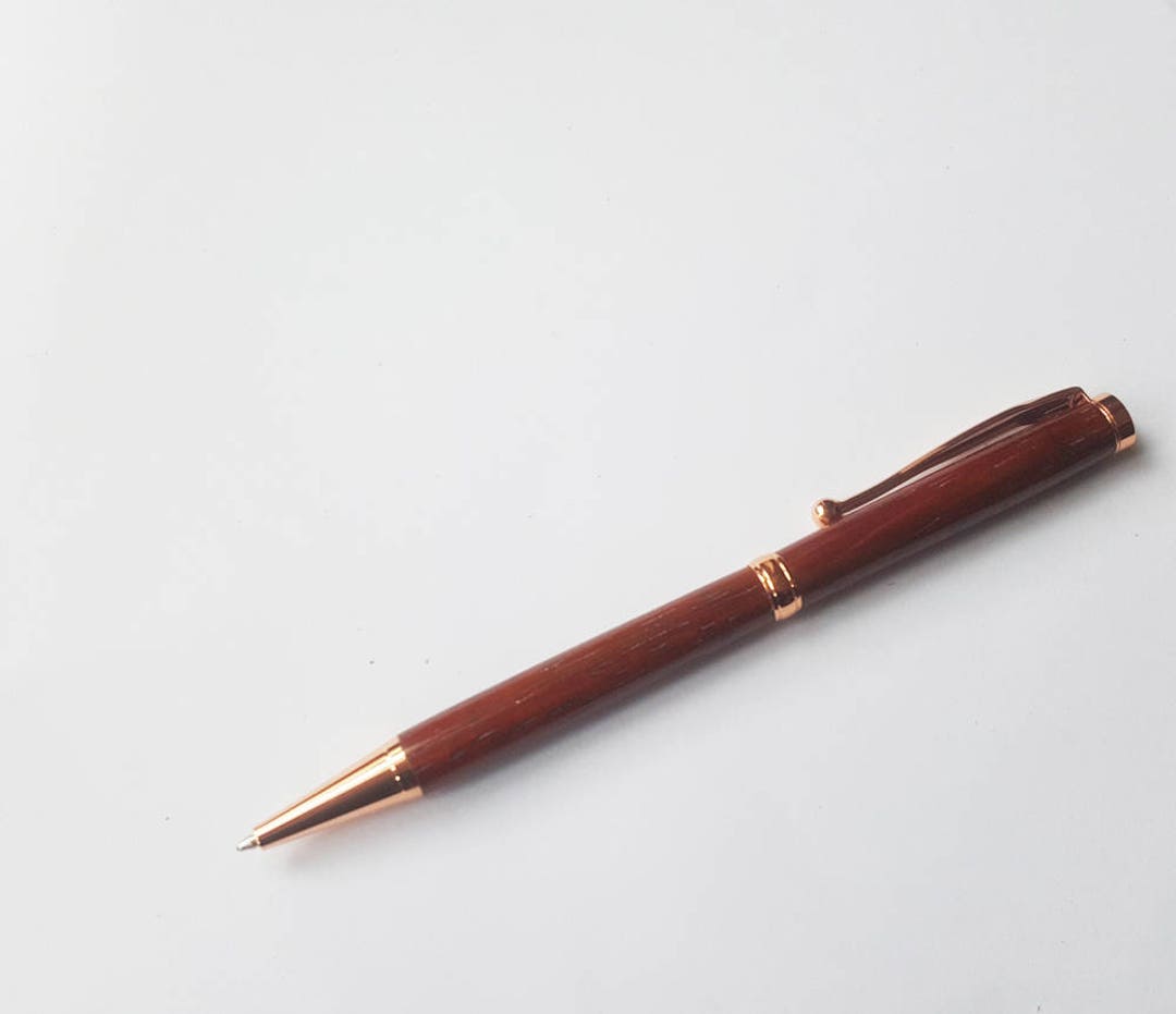 Pen Turned From Padauk Wood - Etsy
