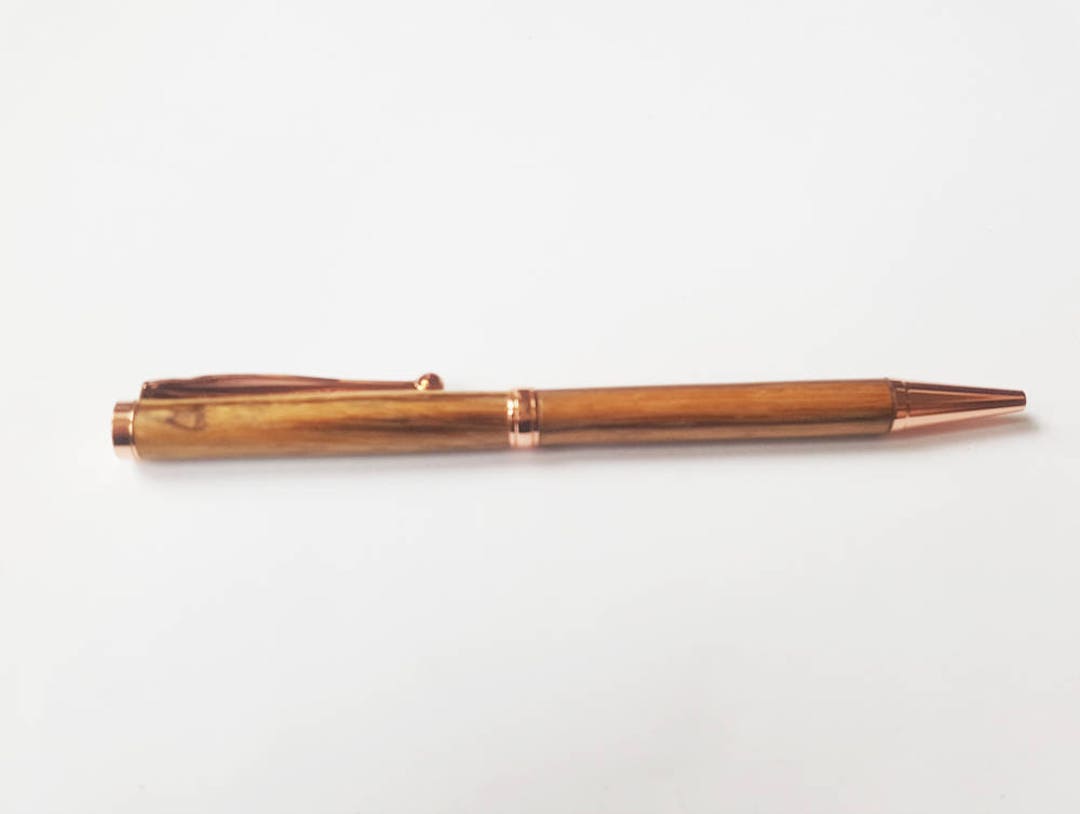 Pen Turned From Zebrano Wood - Etsy