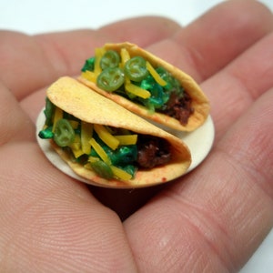 Tacos 12th Scale Miniature - Etsy