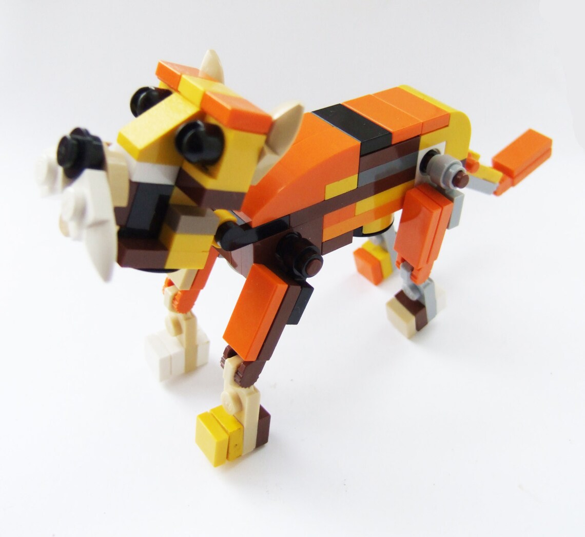 Customizeable LEGO Cat Kit Build Your Own Moggy - Etsy