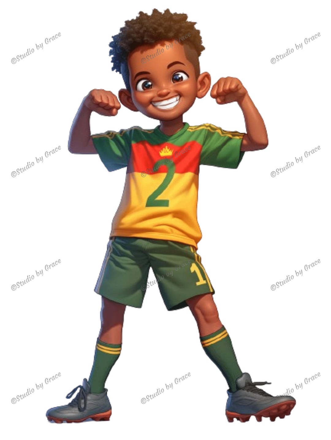 Ethiopian Boy, SCET24-M03, Instant Digital Download, Team Ethiopia ...