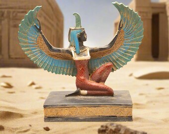 Egyptian Statue of Goddess Maat Goddess of Balance and Truth ( 2 Color ) Made in Egypt - Etsy
