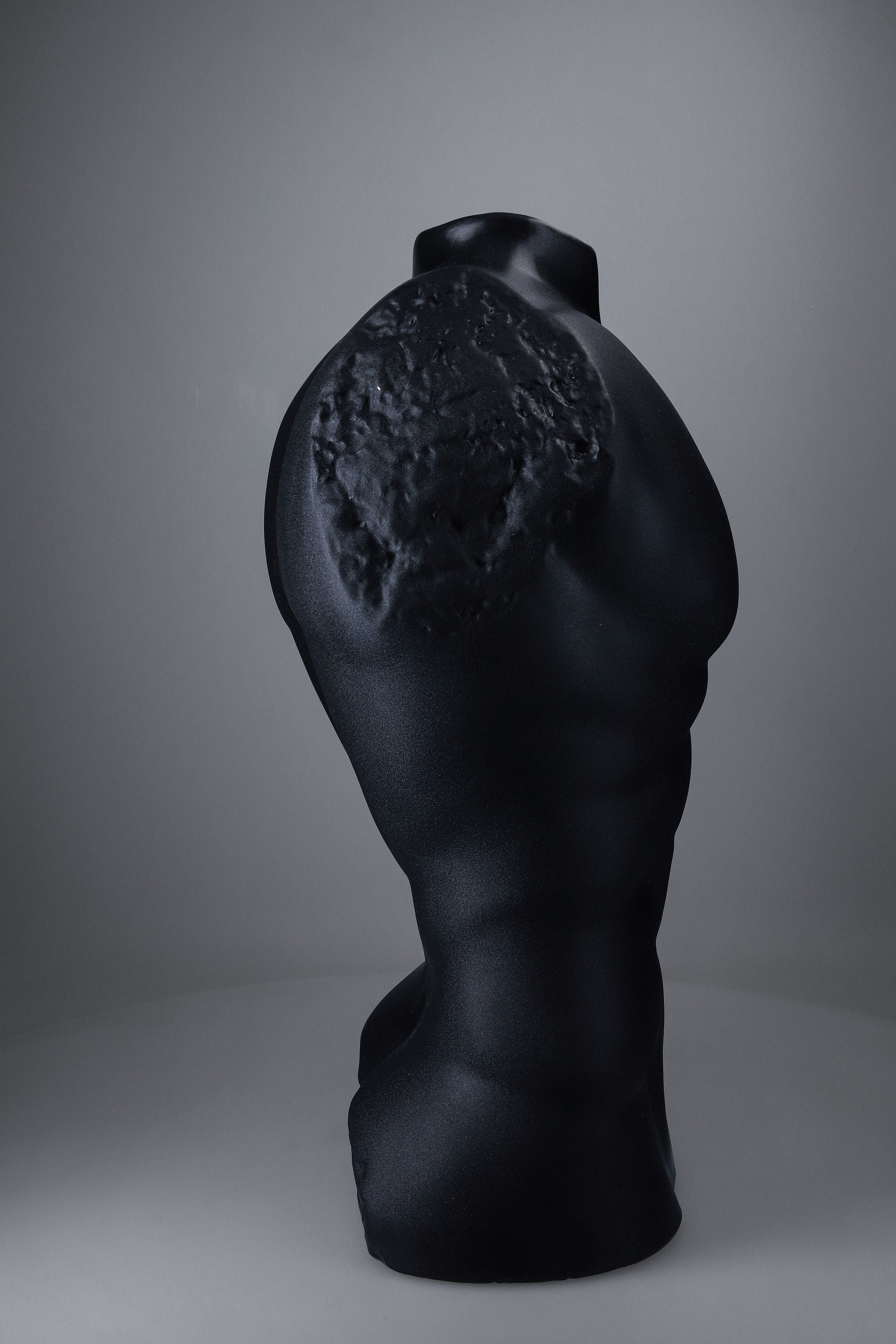 Male Torso Sculpture Ceramic Art, Male Bust Statue, Bohemian Home Decor ...