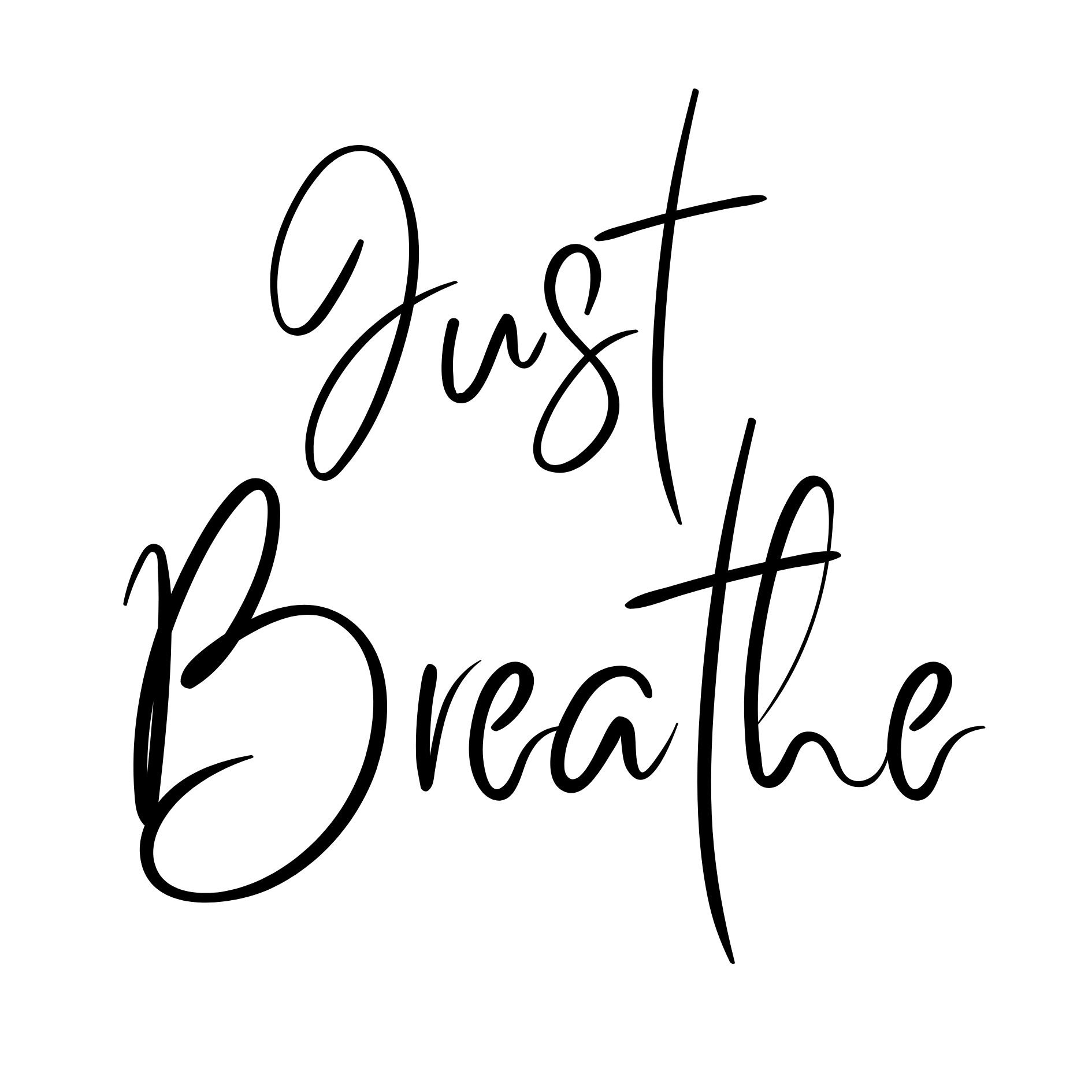 Just Breathe Bundle SVG/PNG/JPEG - Etsy