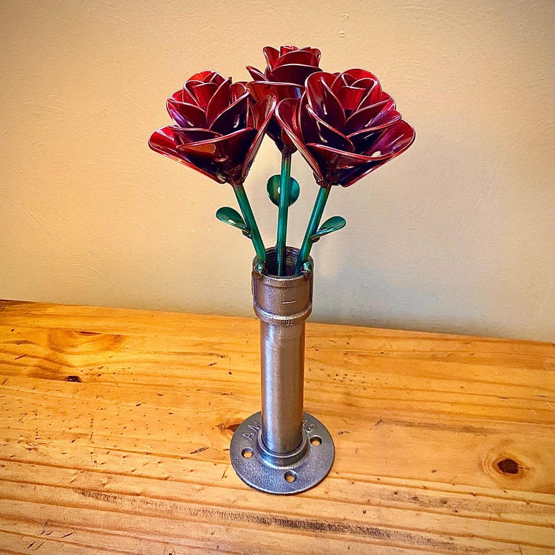 Welded Flowers - Etsy