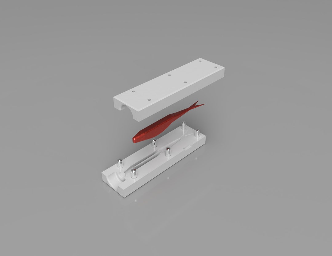 Fluke Bass Mold - Etsy