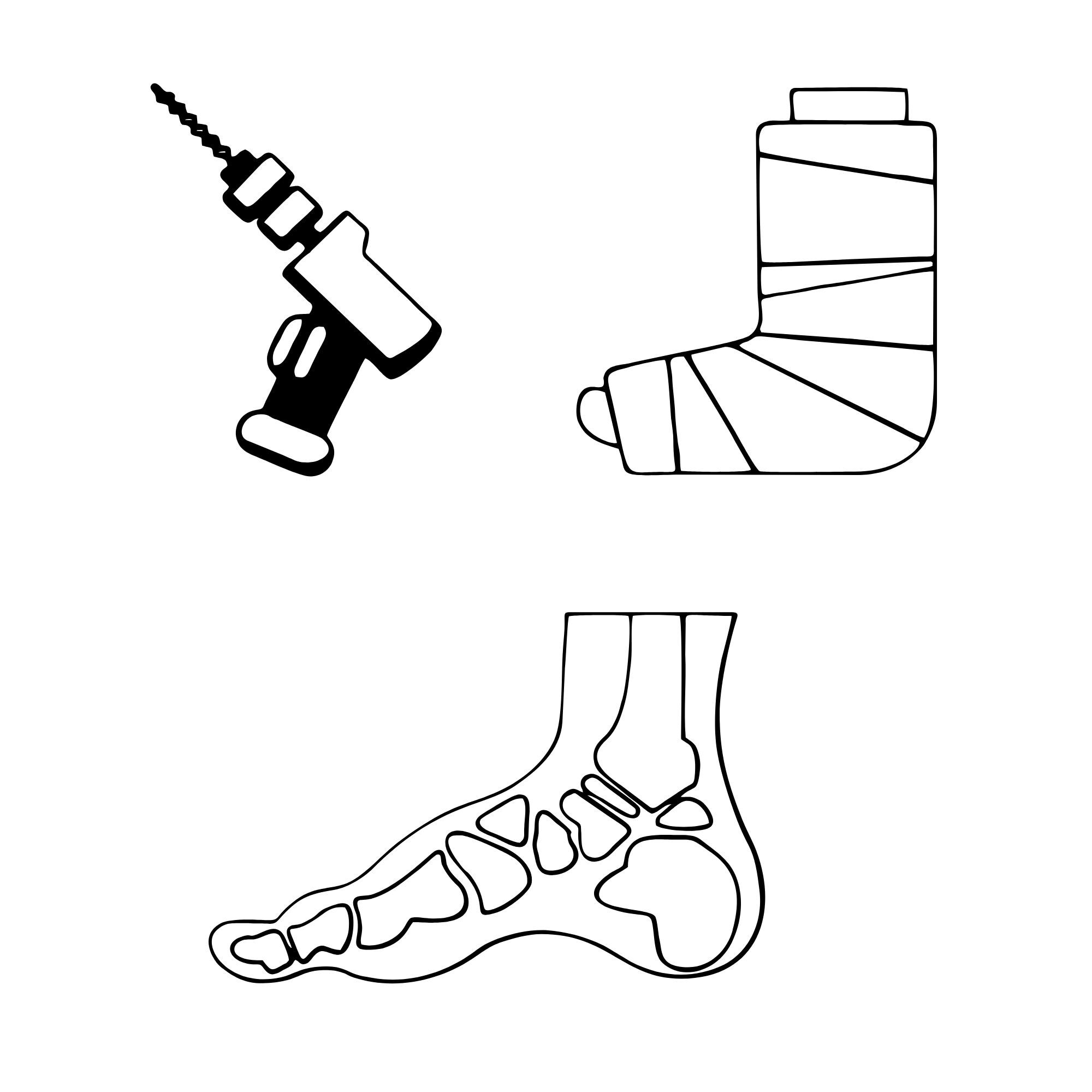 Orthopedist Svg Bundle, Doctor Clipart, Surgeon Vector, Orthopedist ...