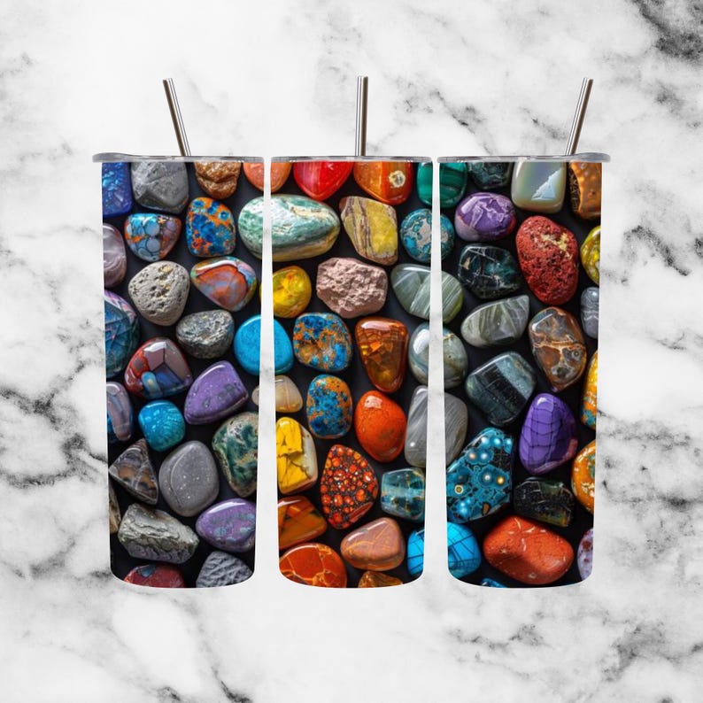 3D Realistic Colorful Marbles Design Png for 20oz Tumbler Wraps - Etsy