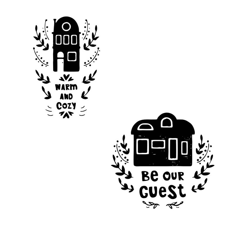 Little House Svg Bundle, Roof House Clipart, House Outline Vector, Tiny ...