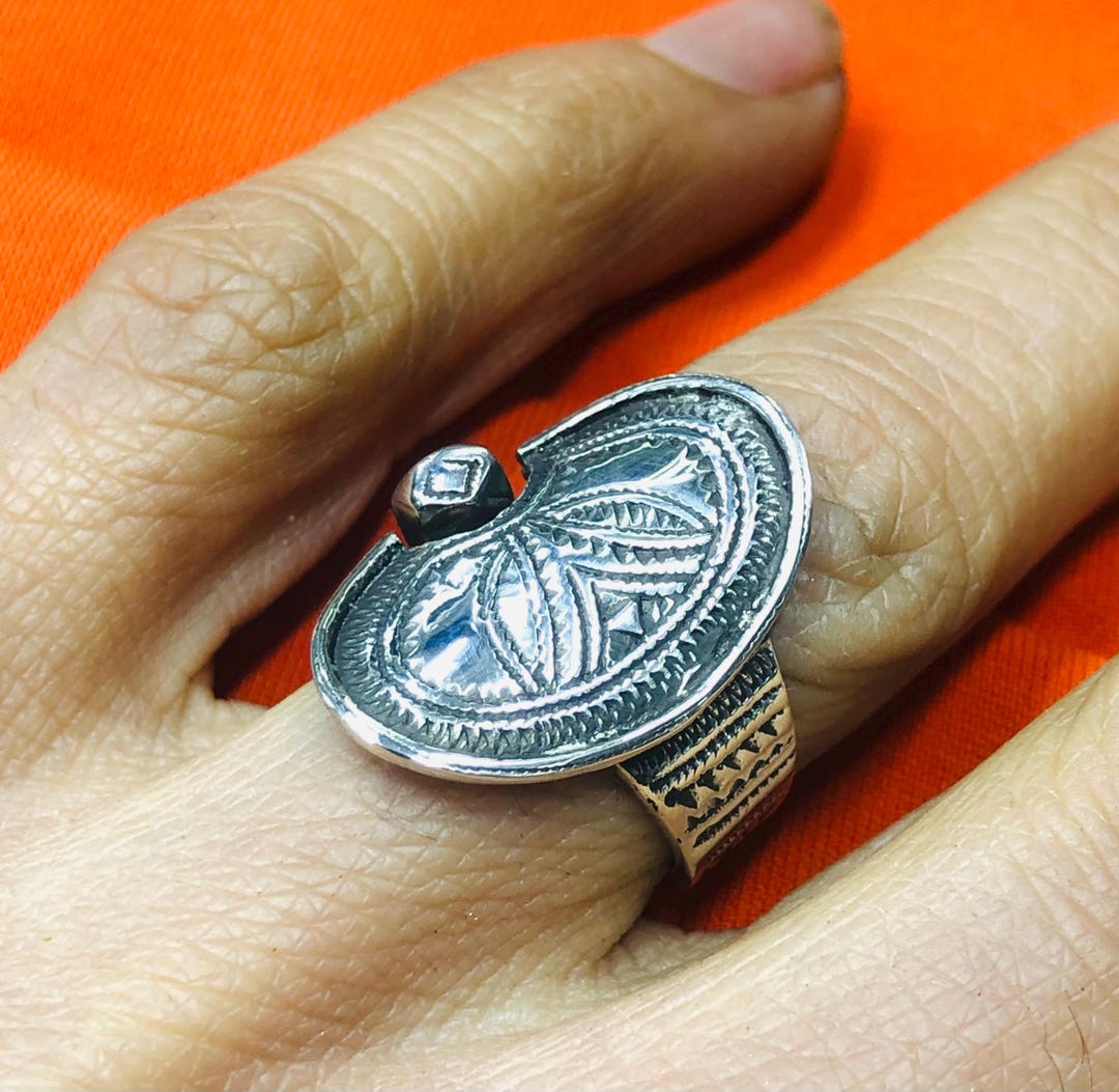Handmade Silver Signet Ring, Unique Artisan Jewelry, Elegant and ...