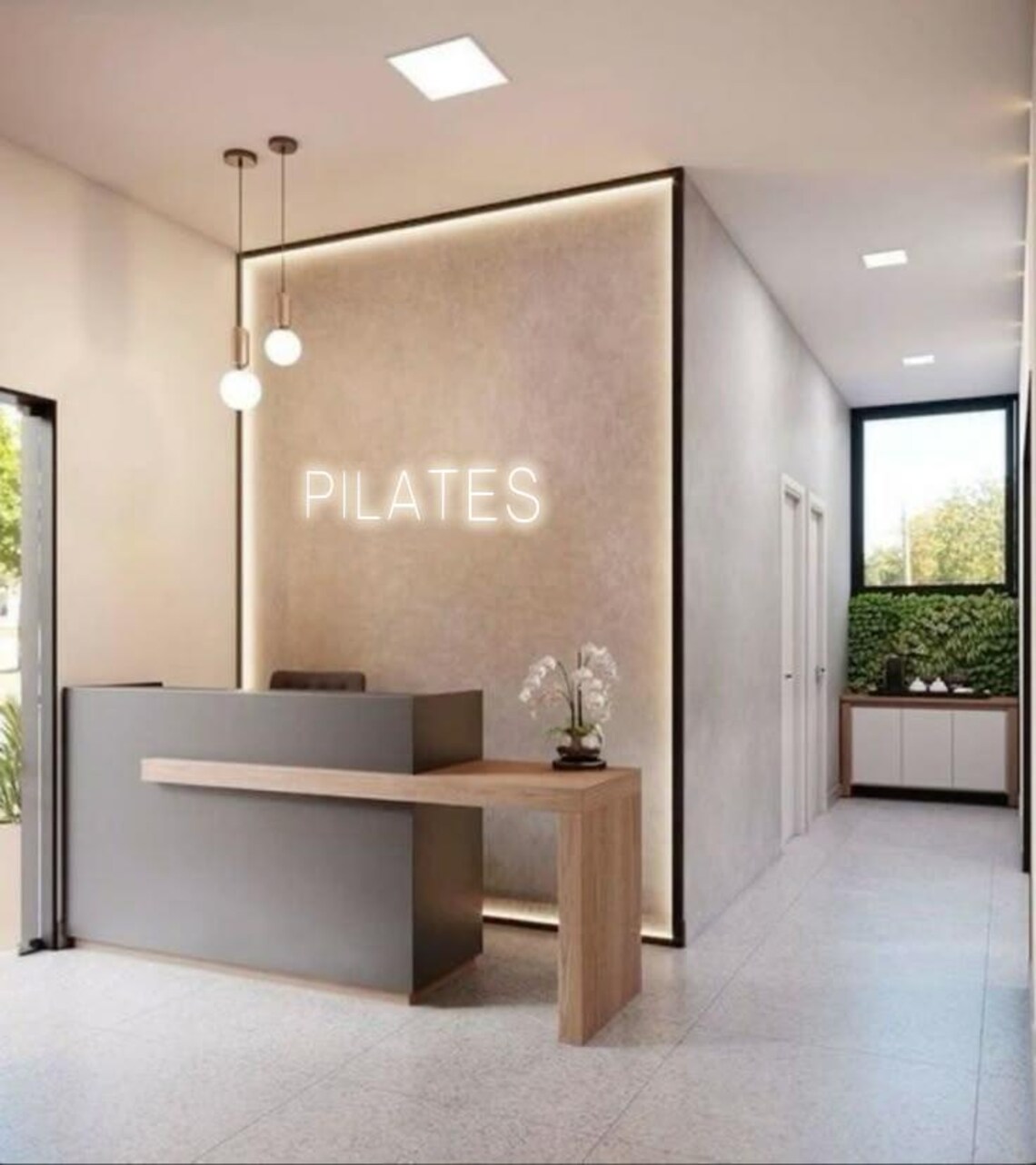 Custom Neon Sign | Neon Sign | Yoga Sign | LED Neon Light| Neon Pilates ...