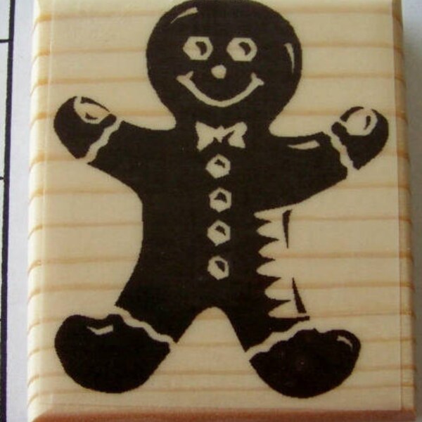 Gingerbread Stamp - Etsy