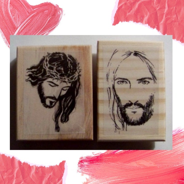 Jesus Rubber Stamp - Etsy
