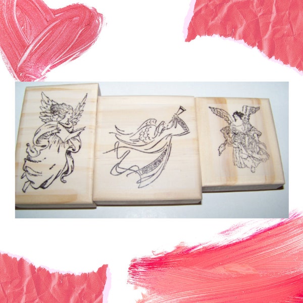 Angel Stamps - Etsy