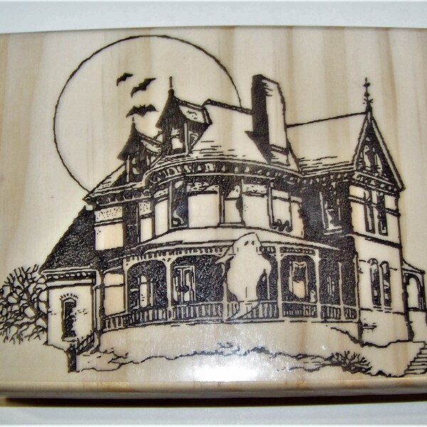 House Rubber Stamp - Etsy