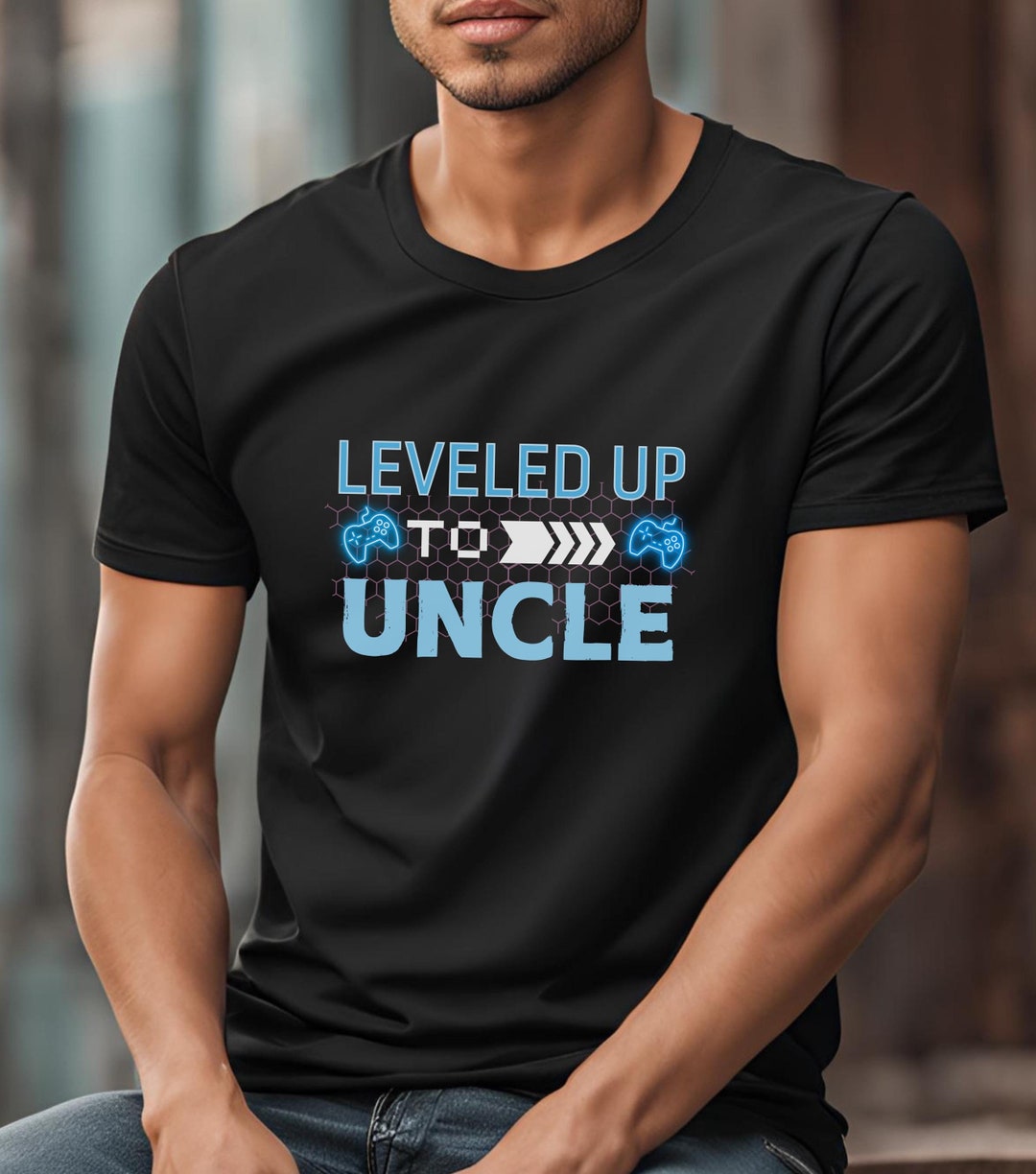 Leveled up to Uncle Gamer Uncle Gift Video Gamer Uncle Baby ...