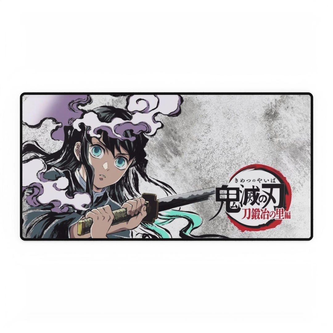 Muichiro Desk Mat / Demon Slayer / Anime / Manga / Anime Gift / Manga ...
