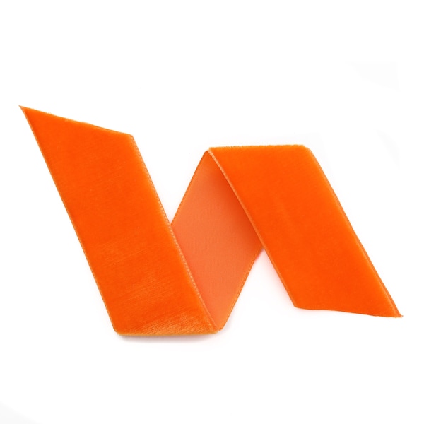 Orange Velvet - Etsy