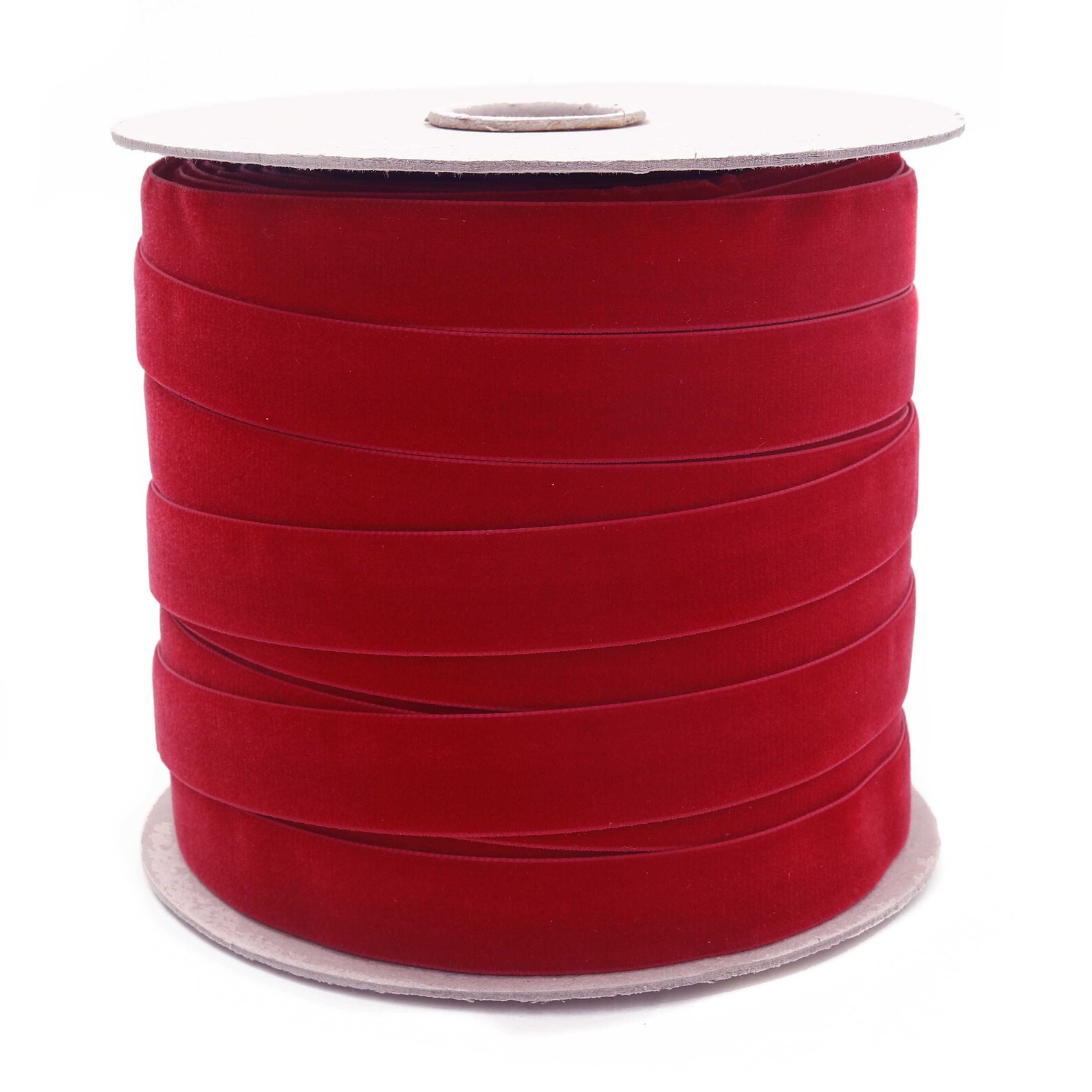 Scarlet Red Swiss Velvet Ribbon: Nylvalour Trim by the Yard - Etsy