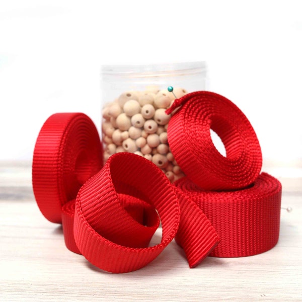 Red Webbing - Etsy