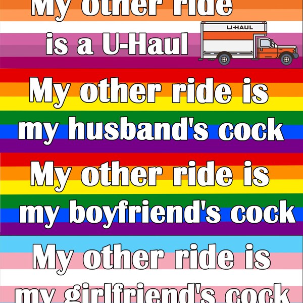 Funny Bumper Sticker Lgbt - Etsy