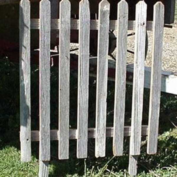 Wood Fence - Etsy