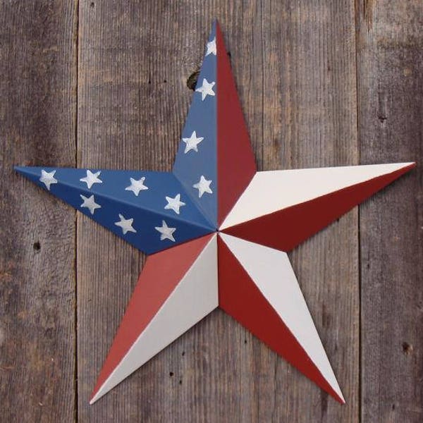 Rustic Metal Flag - Etsy