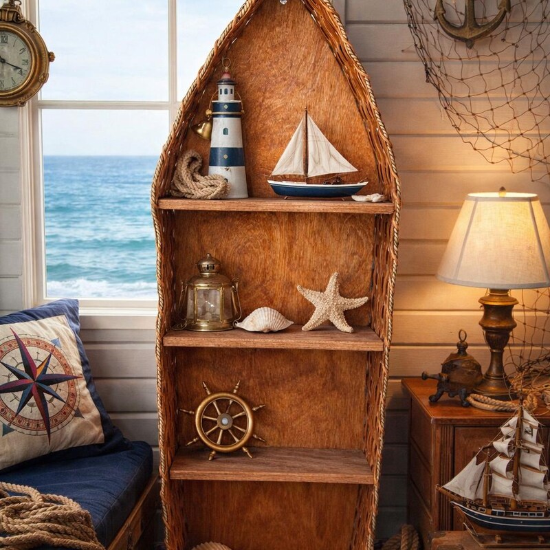 Wooden Boat Decor Furniture - Etsy