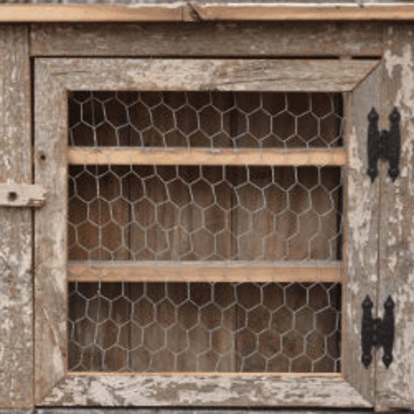 Chicken Wire Cabinet - Etsy
