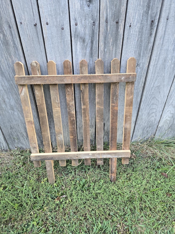 Rustic Wooden Fence Panels