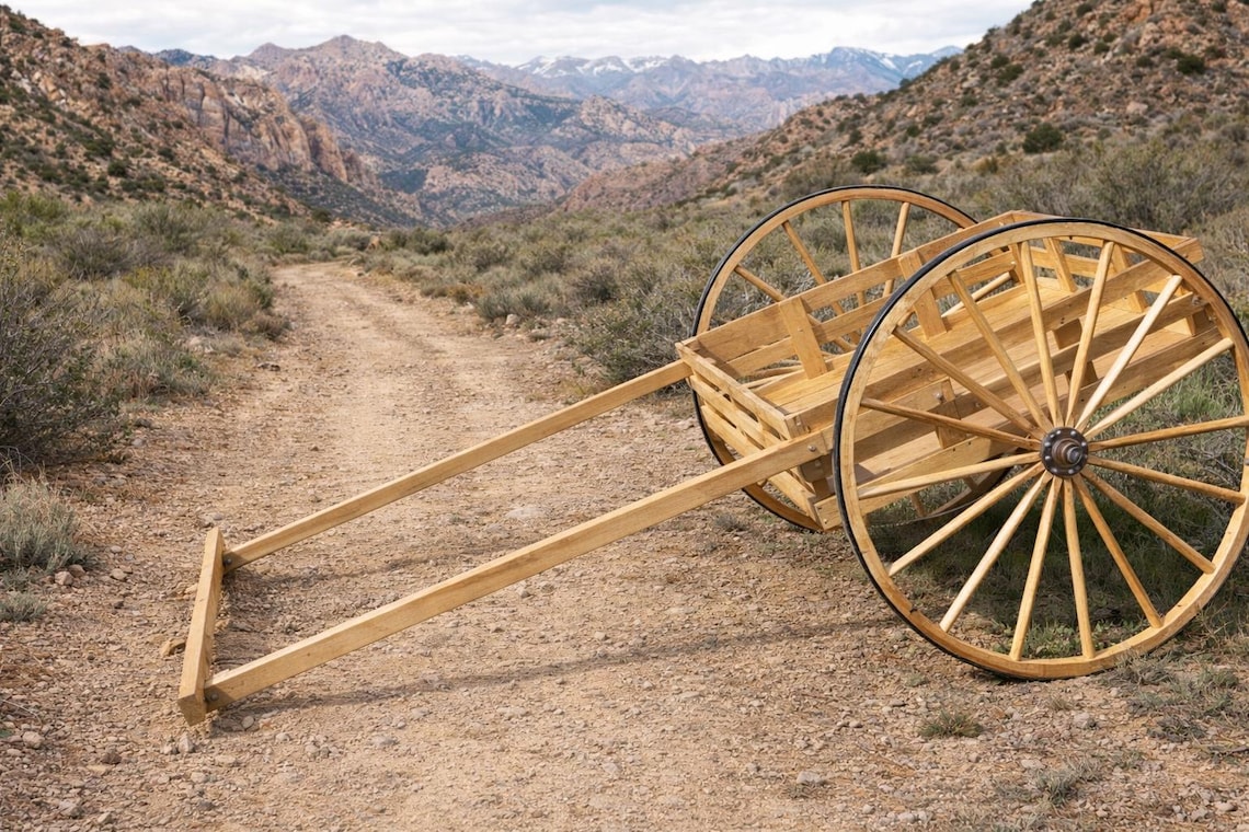 Mormon Pioneer Hand Cart Functional Re-enactment Treks With Roller ...