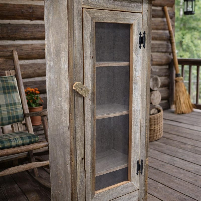 Amish Jelly Cabinet Wood - Etsy