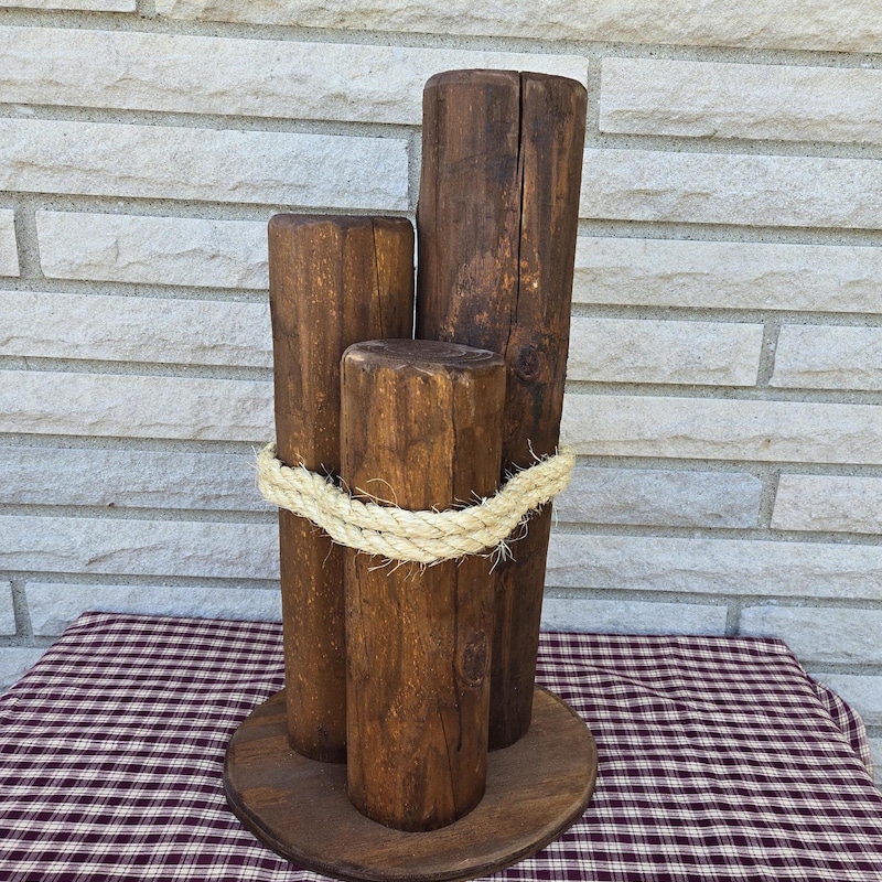 Pilings With Rope - Etsy