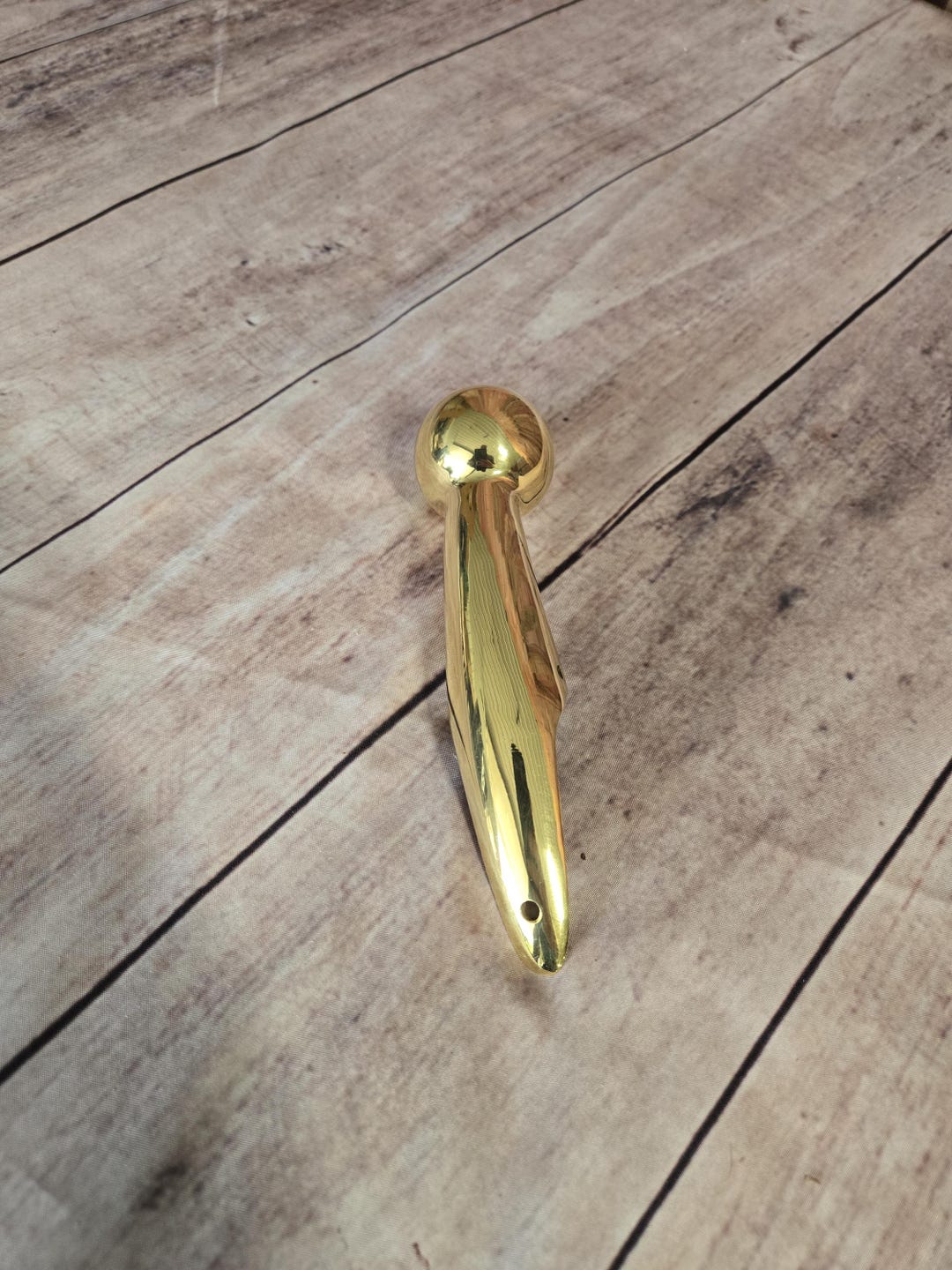 Elegant Brass Minto Hames Cane Handle: Collector's Walking Stick ...