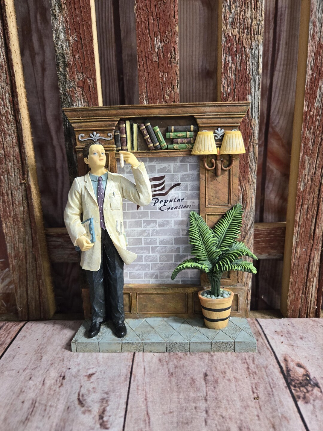 Handcrafted 3D Resin Doctor-themed Photo Frame - Unique Medical ...